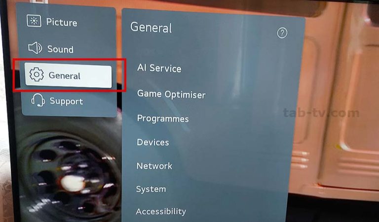 Come disattivare la guida vocale sul televisore LG | it.tab-tv.com